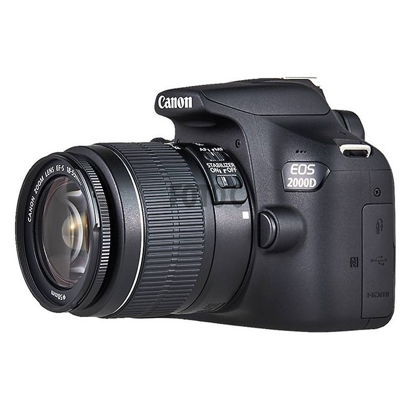 Canon EOS 2000D kit med 18-55mm DC objektiv