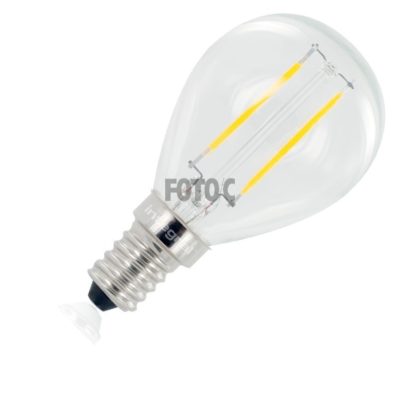 Integral LED E14 Filament klar 2,0 Watt - www.fotoc.dk