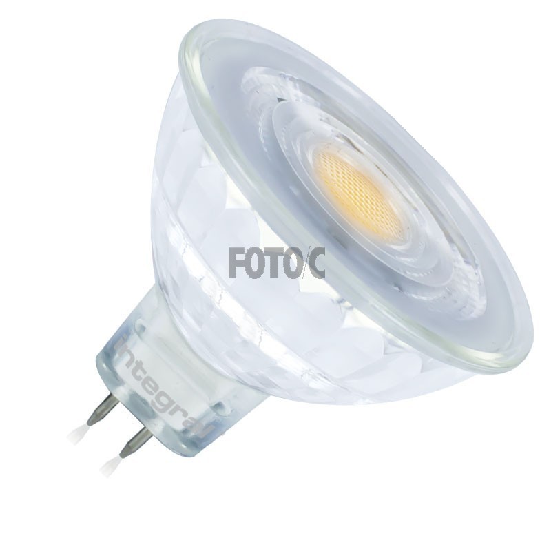 Integral LED MR16 Spot glas 5,3 Watt - www.fotoc.dk