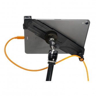 Tether Tools AeroTab iPad Clamp m/ BK Bracket + Baby Adapter