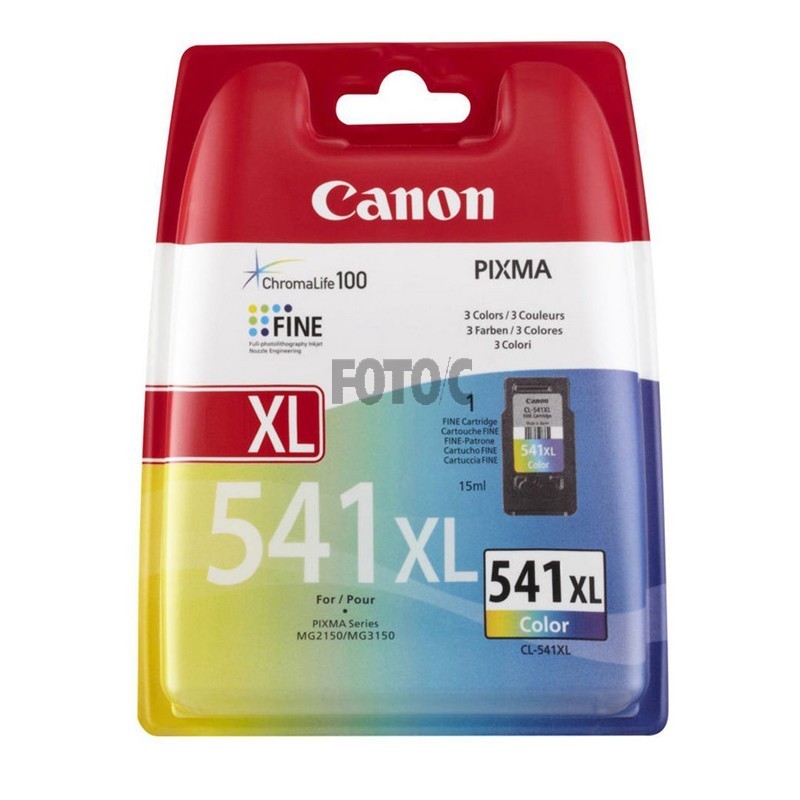 Canon CL-541 XL color, 3 farvet printerpatron